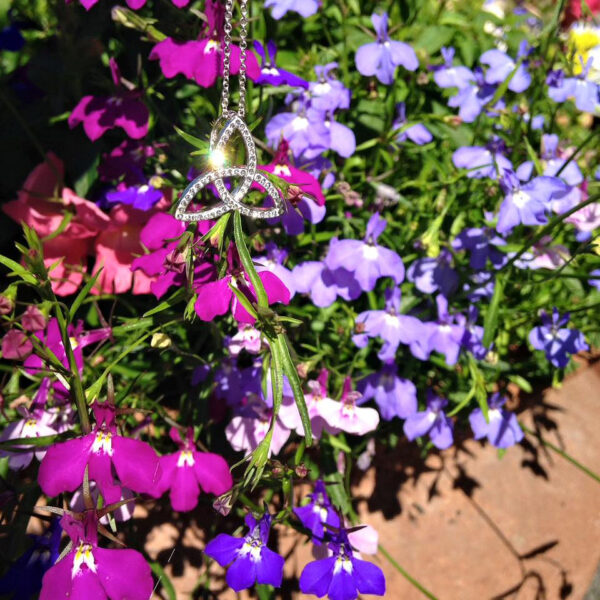 Celtic Trinity Knot Embellished With Swarovski Crystals - SW41 - Out of ...